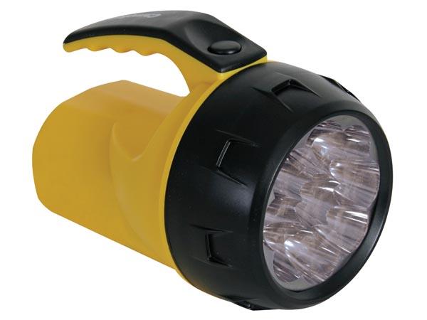 Velleman Powerful LED flashlight - 9 LEDs - 4 x AA battery - Opencircuit