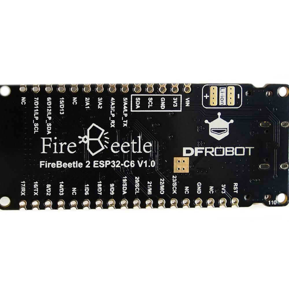 Carte de développement IoT FireBeetle 2 ESP32-C6 pour système de contrôle de maison intelligente ...