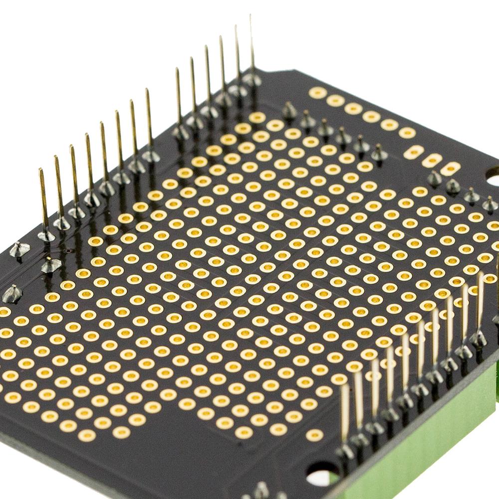 DFRobot Shield di prototipazione versatile per Arduino con mini breadboard - Opencircuit