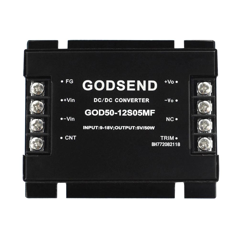 DFRobot Industrial Isolated DC-DC Buck Converter (9~18V to 5V 10A ...