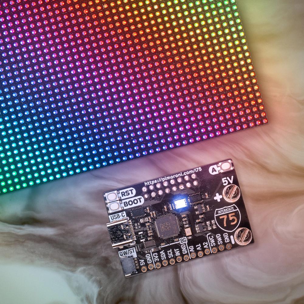 Interstate 75 - RGB LED Matrix Driver - PIM584 - Opencircuit
