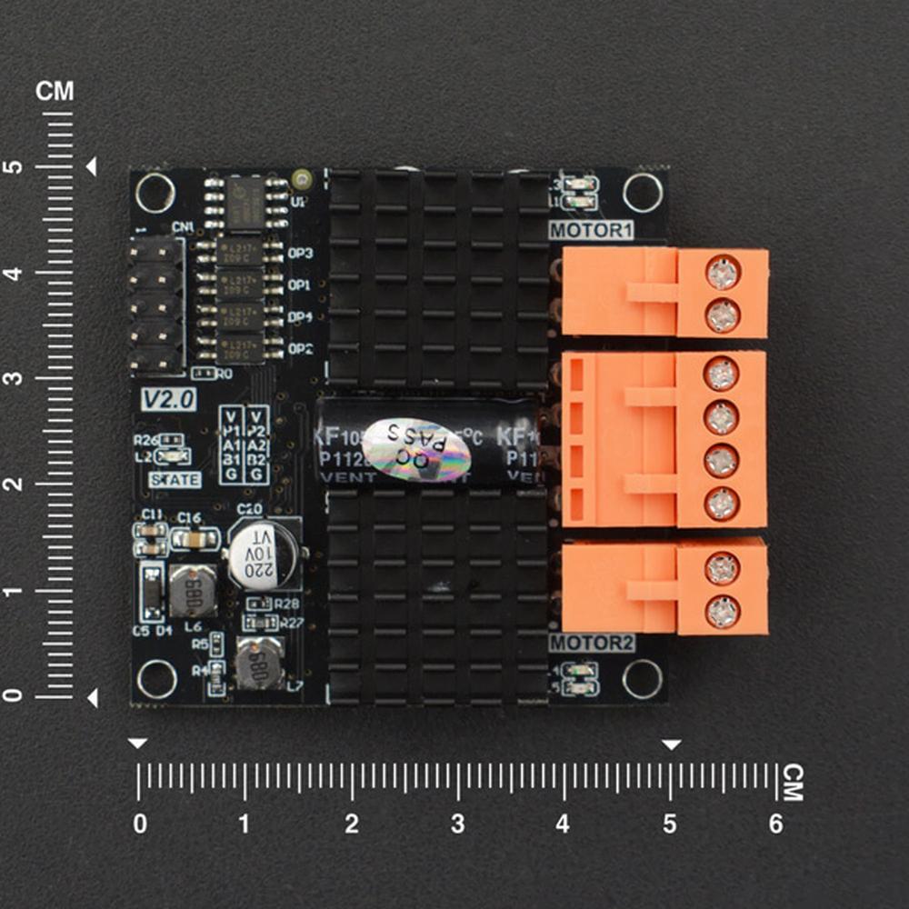 DFRobot Dual-Channel DC Motor Driver-12A - Opencircuit