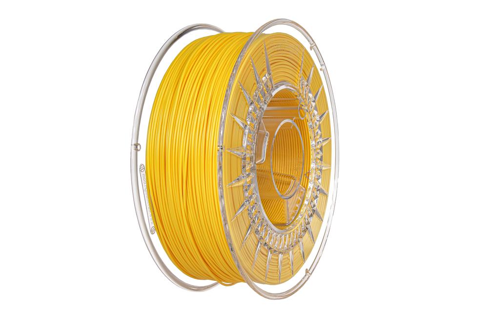 PLA Filament Bright yellow - 1.75 - 1kg - Devil Design - Opencircuit