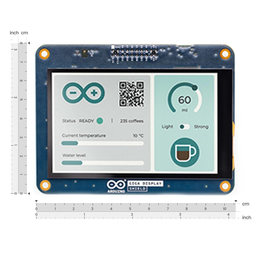 Bouclier d'affichage Arduino GIGA - Opencircuit