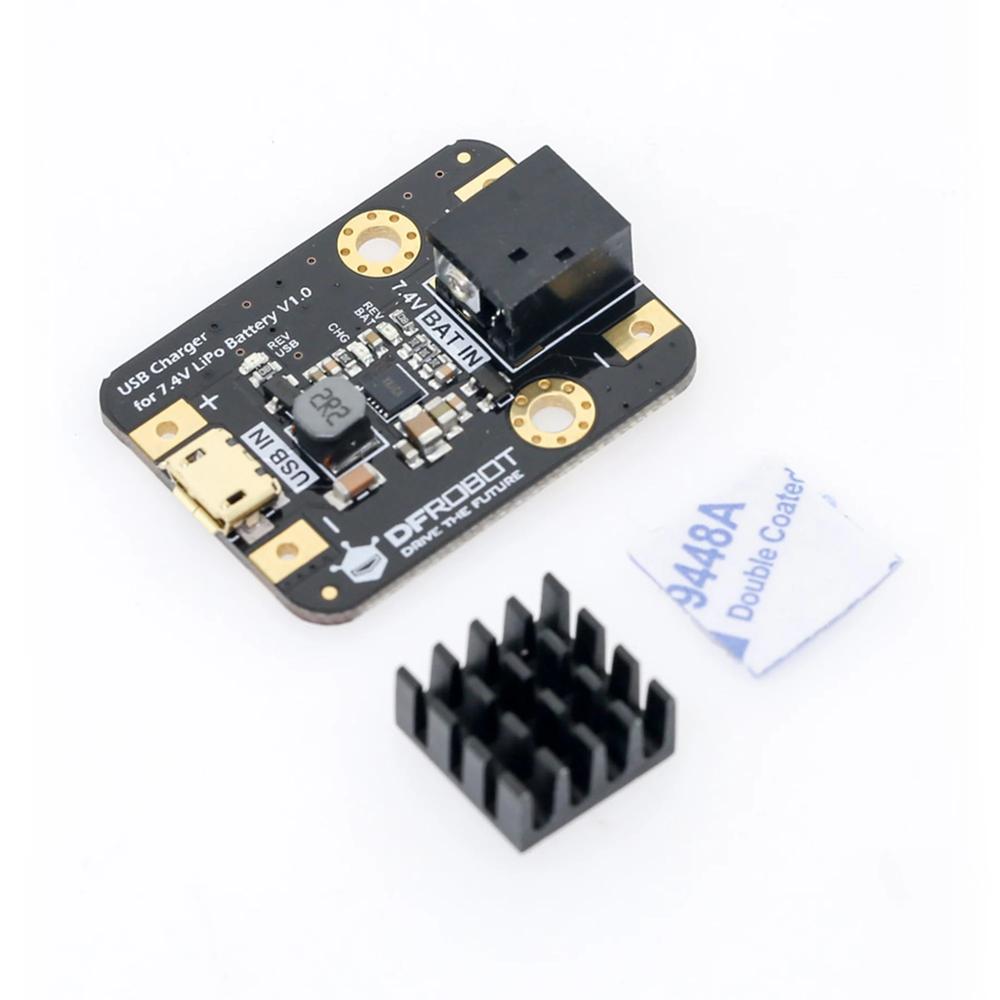 DFRobot USB Charger for 7.4V LiPo Battery - Opencircuit