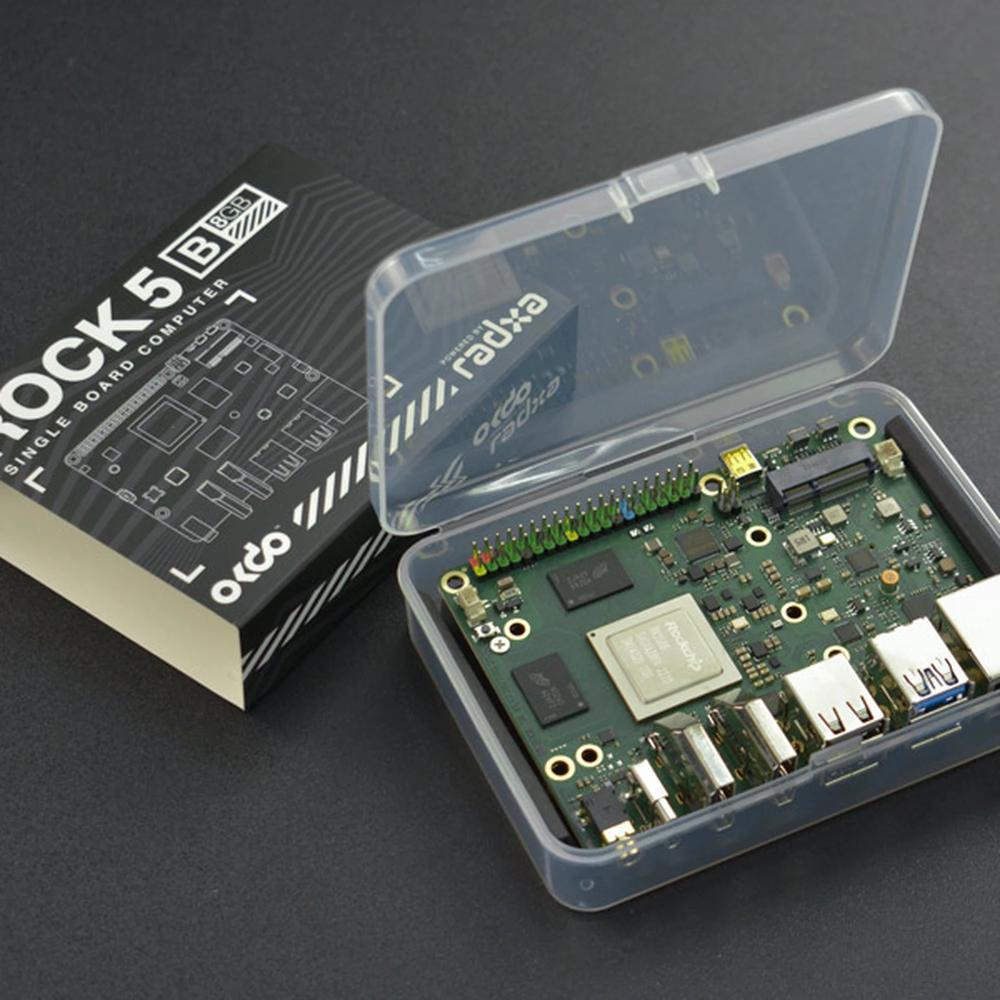 DFRobot Modelo ROCK Pi 5B - Computador de placa única Rockchip RK3588 ...