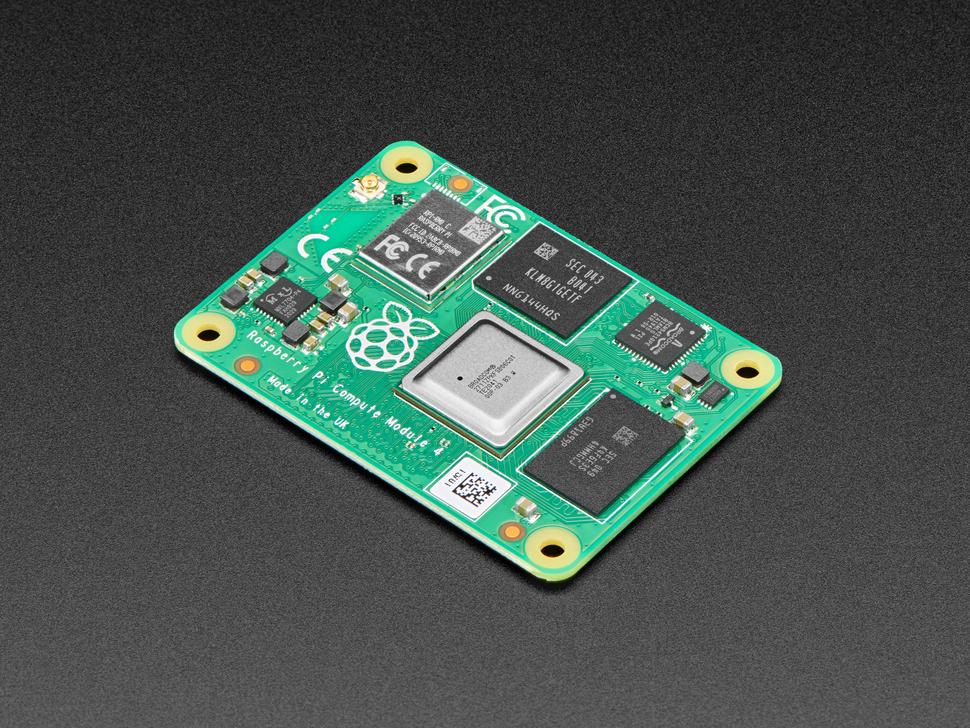 Adafruit Raspberry Pi Compute Module 4 com Wi-Fi - 2 GB de RAM e 8 GB ...