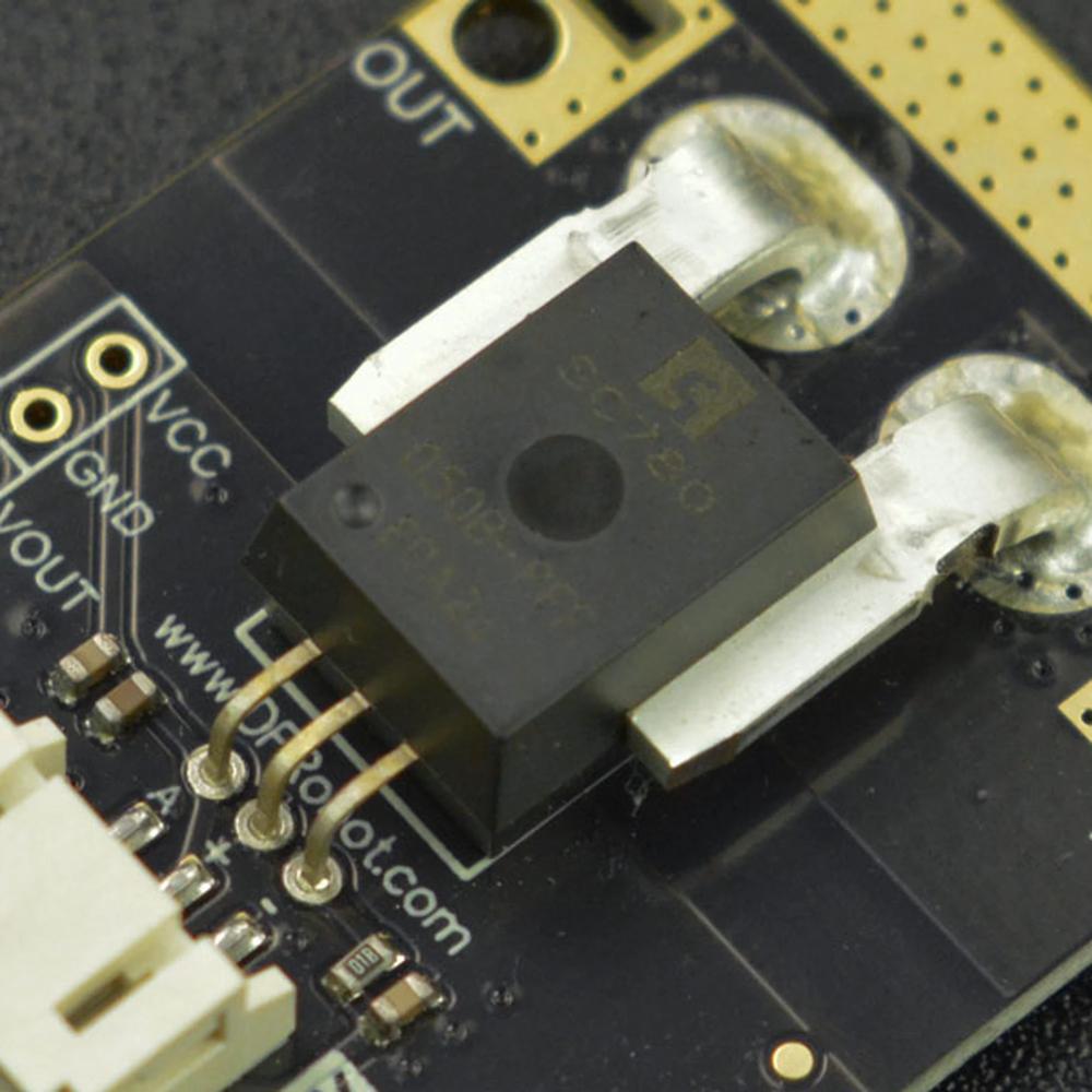 DFRobot Tyngdkraft: Analog strömsensor 50A (AC/DC) V2 - Opencircuit