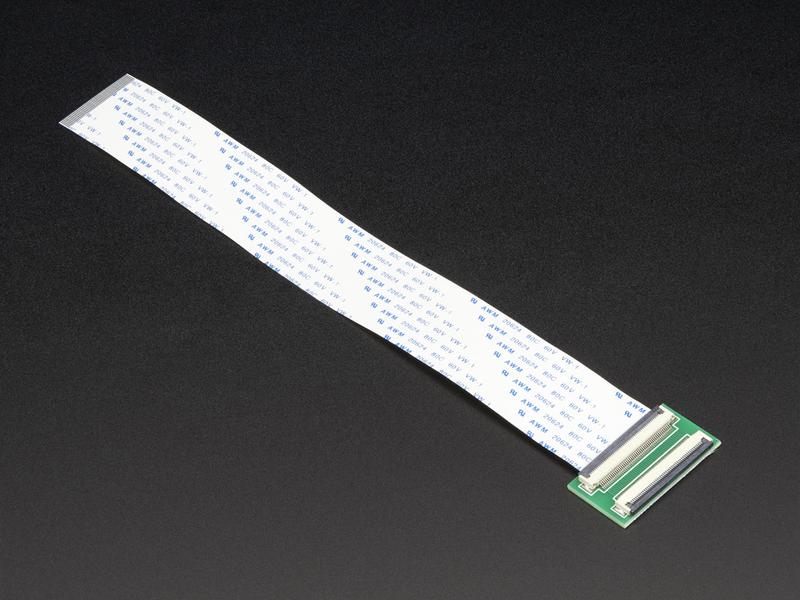 Adafruit 50-pin FPC Extension Board + 200mm Cable - Opencircuit