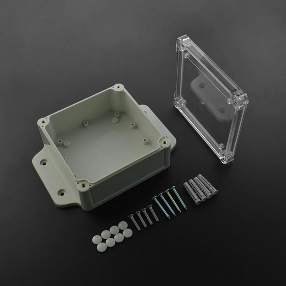 DFRobot Waterdichte, doorzichtige plastic projectboxbehuizing - 16,8 x ...