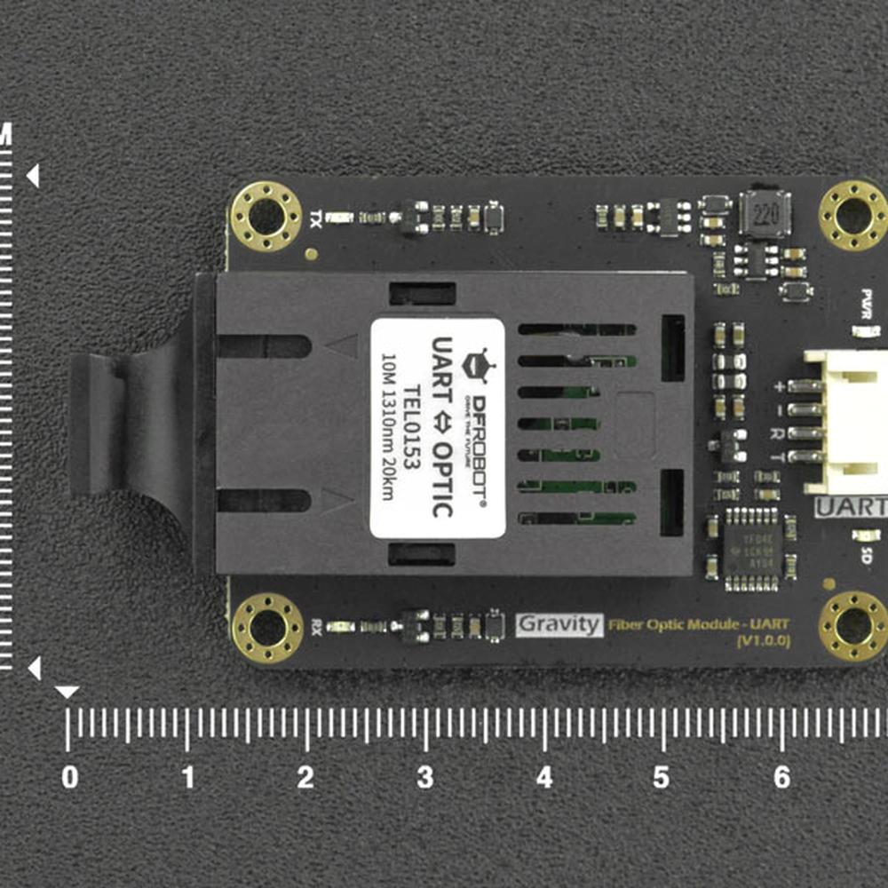 DFRobot Gravity: Modulo transceiver in fibra ottica UART - Opencircuit