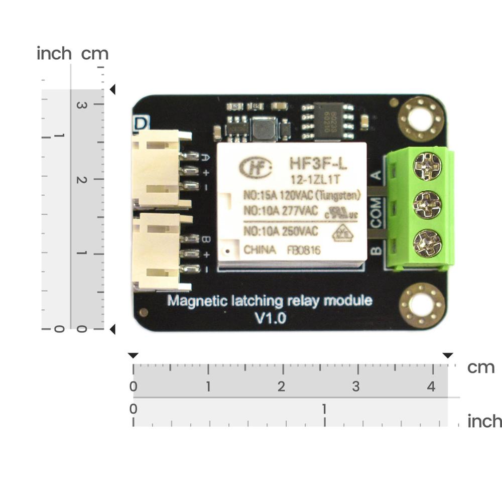Gravity: relè magnetico a ritenuta per ESP32 / Arduino - Opencircuit