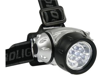 Headlamp with 7 very bright white LEDs - Opencircuit