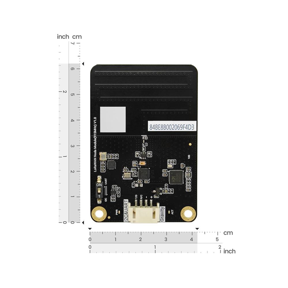 DFRobot Gravity: LoRaWAN Node Module (US915) – SX1262-Based, 4.5km ...
