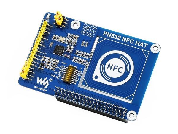 Waveshare PN532 NFC HAT for Raspberry Pi, I2C / SPI / UART - Opencircuit