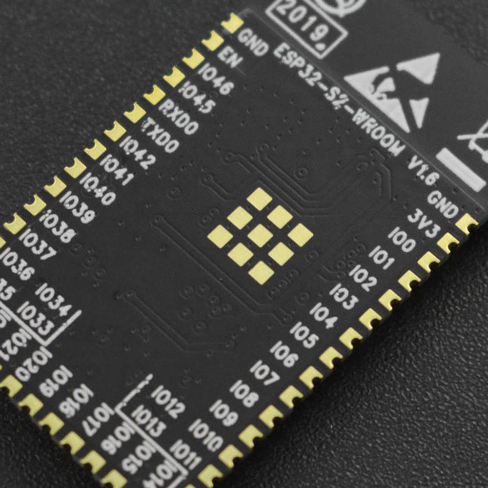 DFRobot Modulo ESP32-S2-WROOM (antenna PCB, flash da 4 MB, Wi-Fi e USB ...