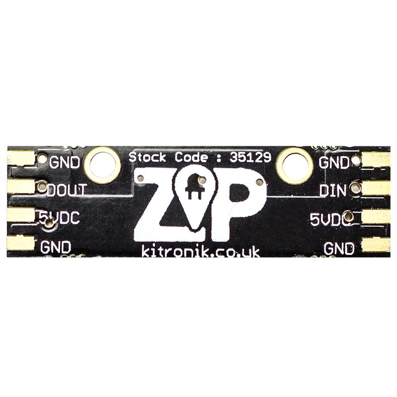 Kitronik ZIP Stick - 5 ZIP LEDs - Opencircuit
