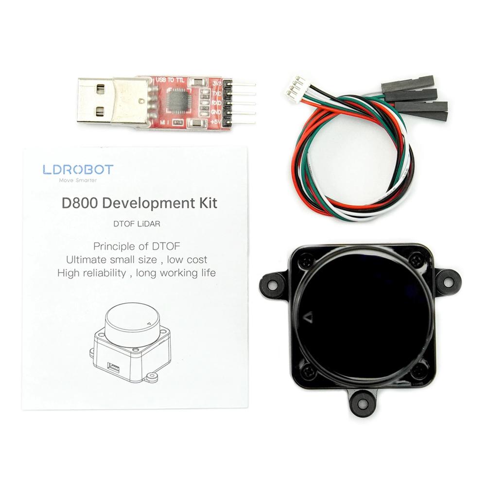 DFRobot Capteur LIDAR DTOF 360° STL-27L (UART, 25 m) - Opencircuit