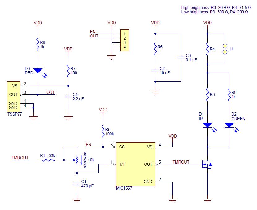 Pololu 38 kHz IR Proximity Sensor, Fixed Gain, Low Brightness - Opencircuit