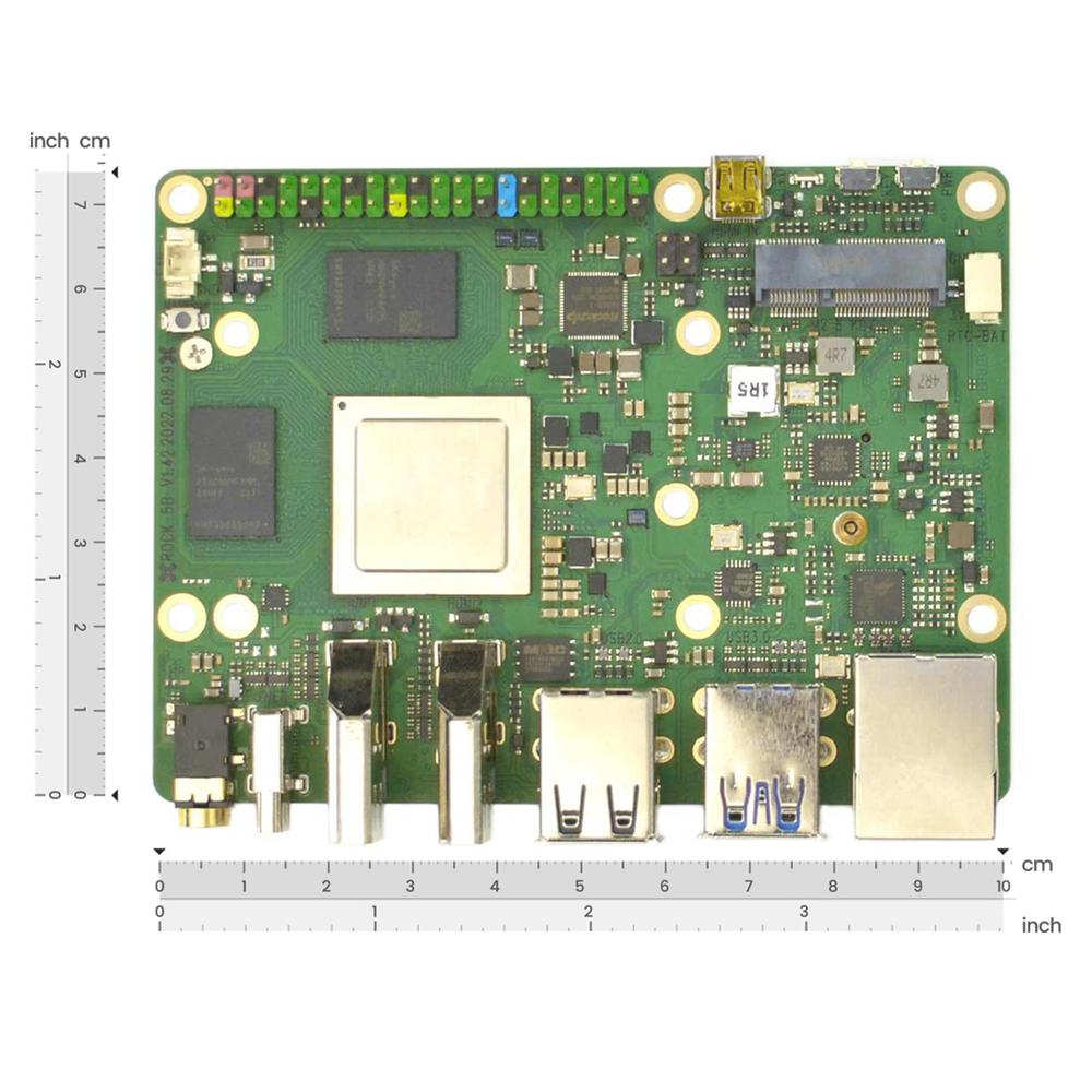 DFRobot ROCK Pi 5B Model - Rockchip RK3588 ARM SoC Single Board ...