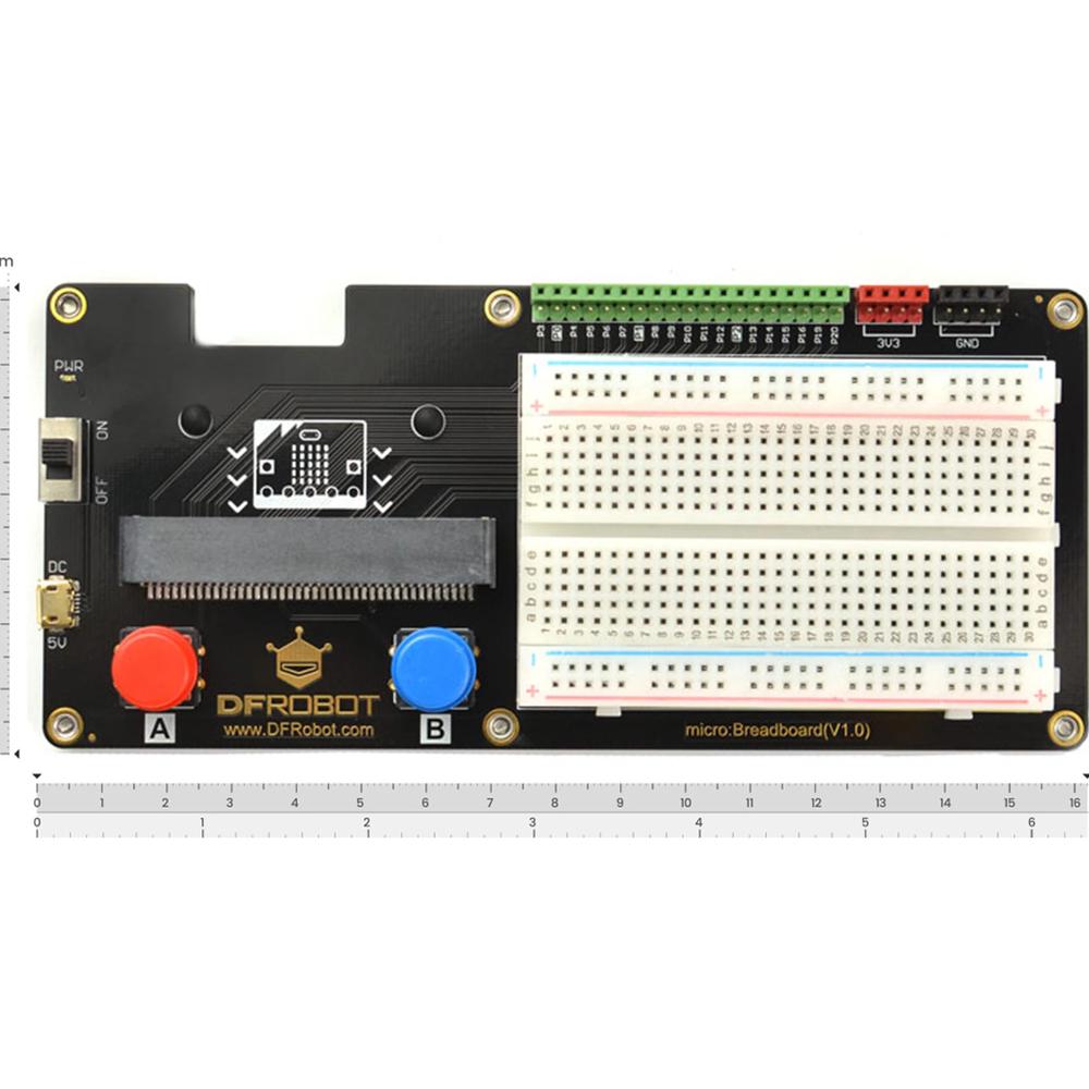 DFRobot Micro: breadboard - Innovatief Micro:bit board voor STEM - Opencircuit
