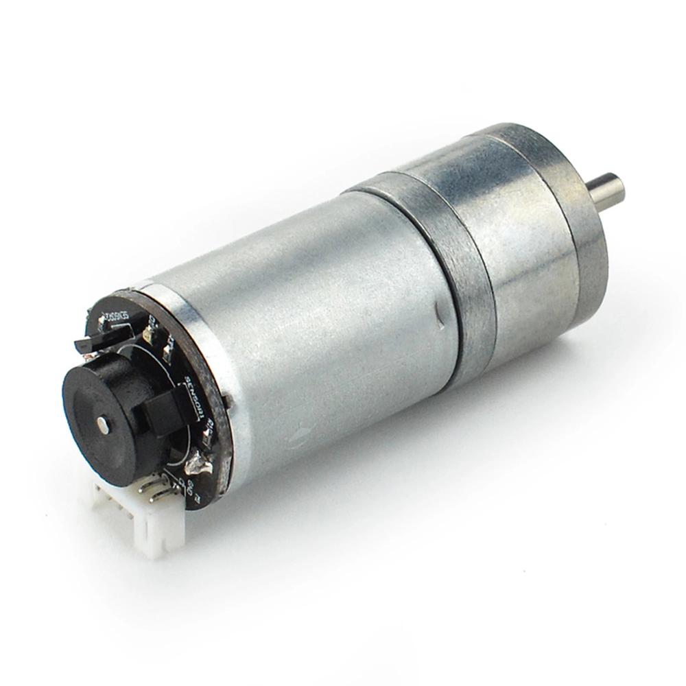 DFRobot DC motor met metalen tandwielen en geïntegreerde encoder - 6V ...