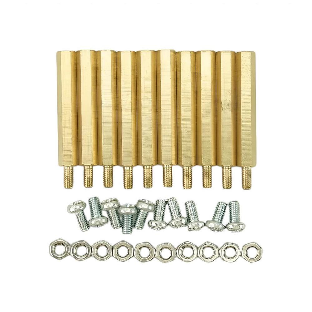 DFRobot 10 Sets M3 * 30 Hexagonal Standoffs Mounting Kit - Opencircuit