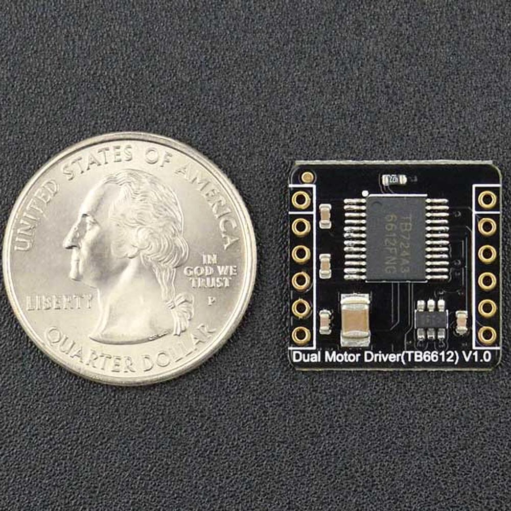 DFRobot Dual Way DC Motor Driver with TB6612FNG IC - Opencircuit