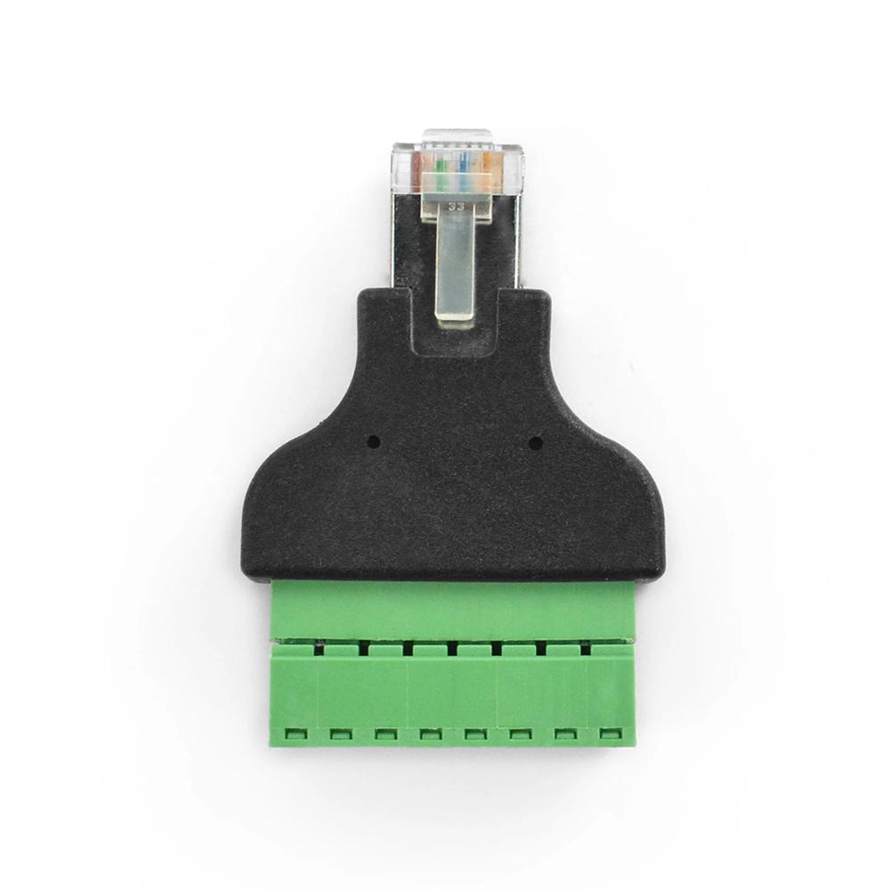 Ethernet RJ45 Male Plug Terminal Block - Opencircuit