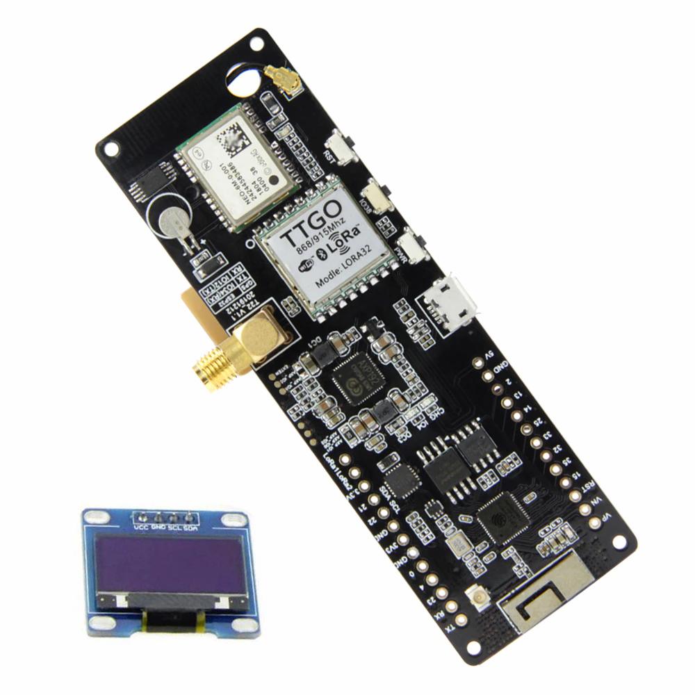 LILYGO® LilyGO TTGO T-Beam - LoRa 868MHz - NEO-6M GPS - ESP32 - 18650 ...