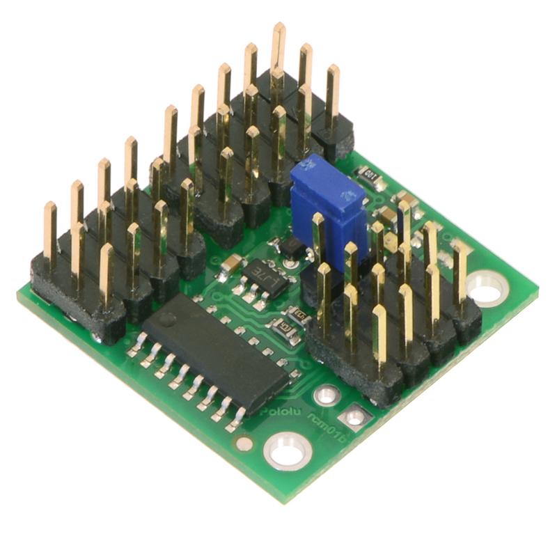 Pololu 4-Kanaals RC Servo Multiplexer (Assembled) - Opencircuit
