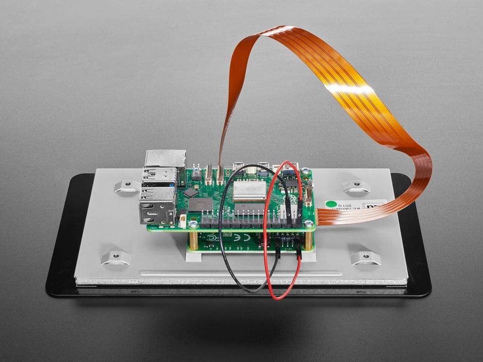 Adafruit Raspberry Pi 5 FPC Display Cable - 22-pin 0.5mm to 15-pin 1mm ...