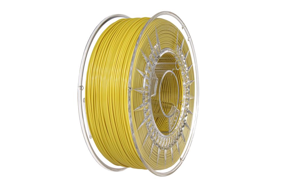 PLA Filament Yellow - 1.75 - 1kg - Devil Design - Opencircuit