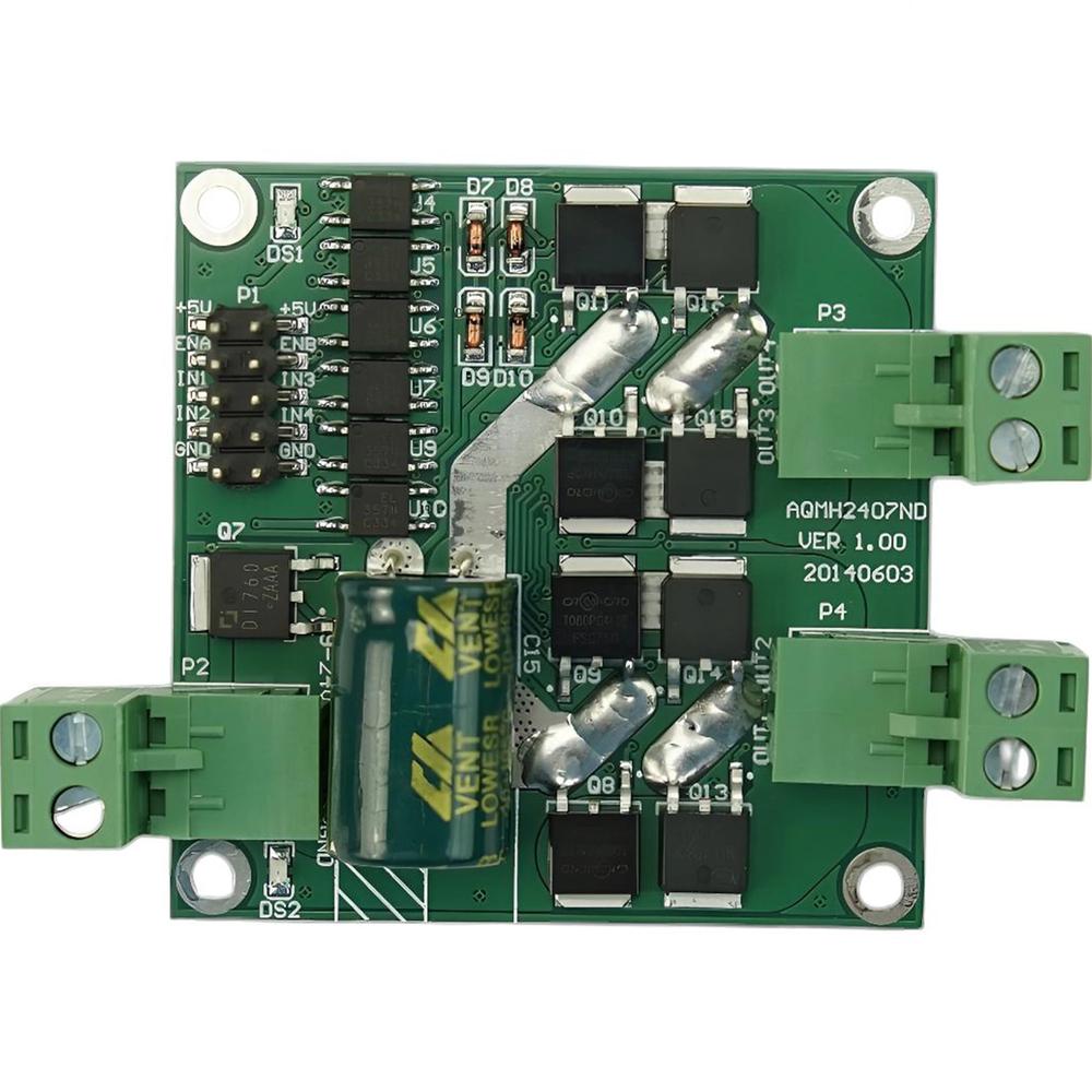 DFRobot Ultra-Compact Dual DC Motor Driver with Photocoupler Isolation ...