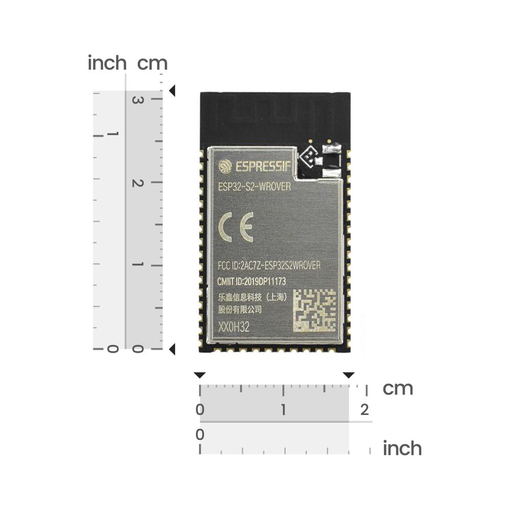 DFRobot Module Wi-Fi ESP32-S2-WROVER – 4 Mo de mémoire Flash, 2 Mo de ...
