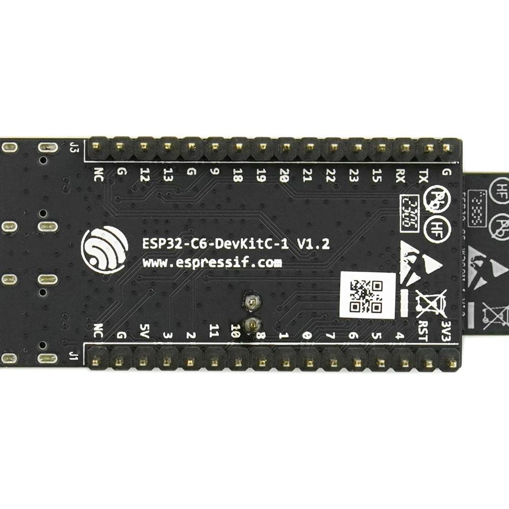 ESP32-C6-DevKitC-1-N8 Development Board (Wi-Fi 6, Zigbee & Thread) - Opencircuit