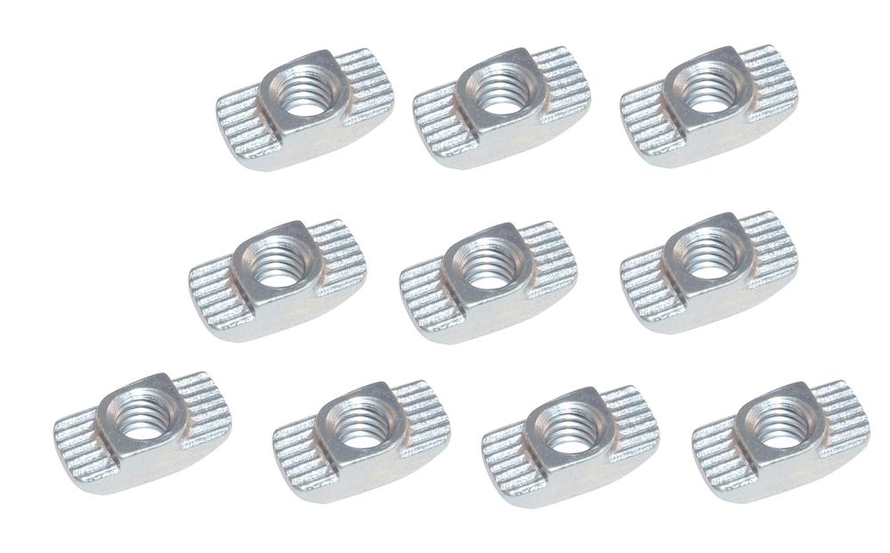 M4 Hammer nuts - 2020 - 10 pcs - Opencircuit