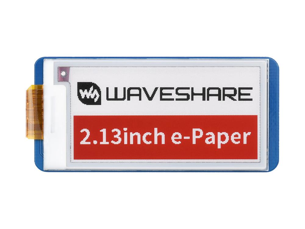 Waveshare Módulo de Display E-Paper E-Ink de 2,13 polegadas (B) para ...