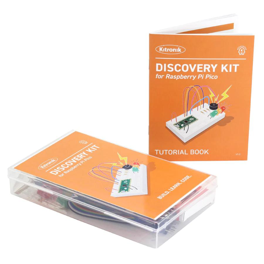 Kitronik Discovery Kit Raspberry Pi Picolle (Pico ei sisälly) - Opencircuit Kitronik Discovery Kit Raspberry Pi Picolle (Pico ei sisälly) - Opencircuit
