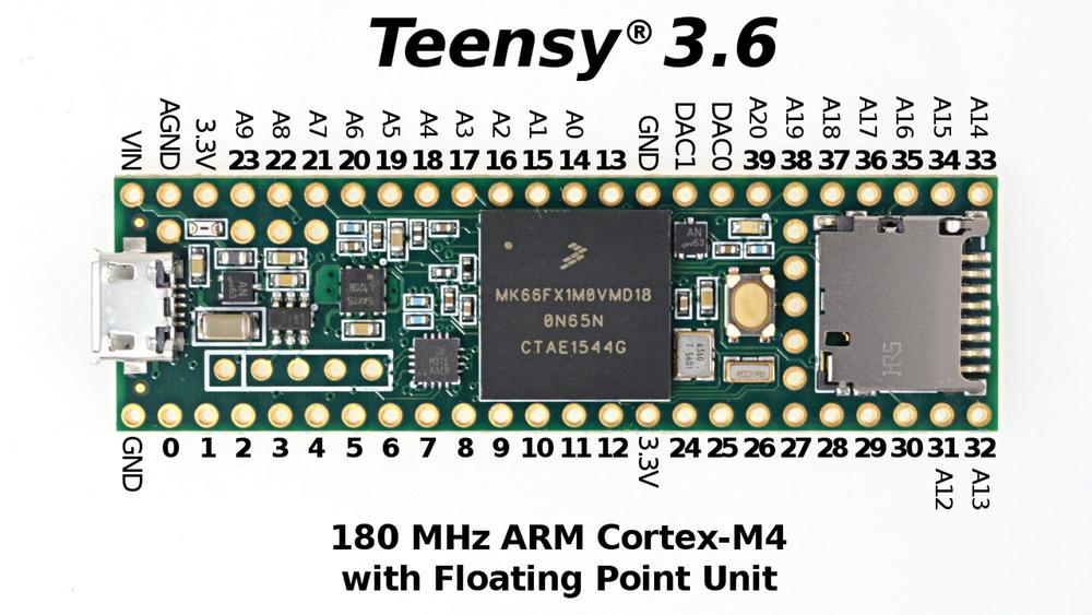 Teensy 3.6 - Opencircuit