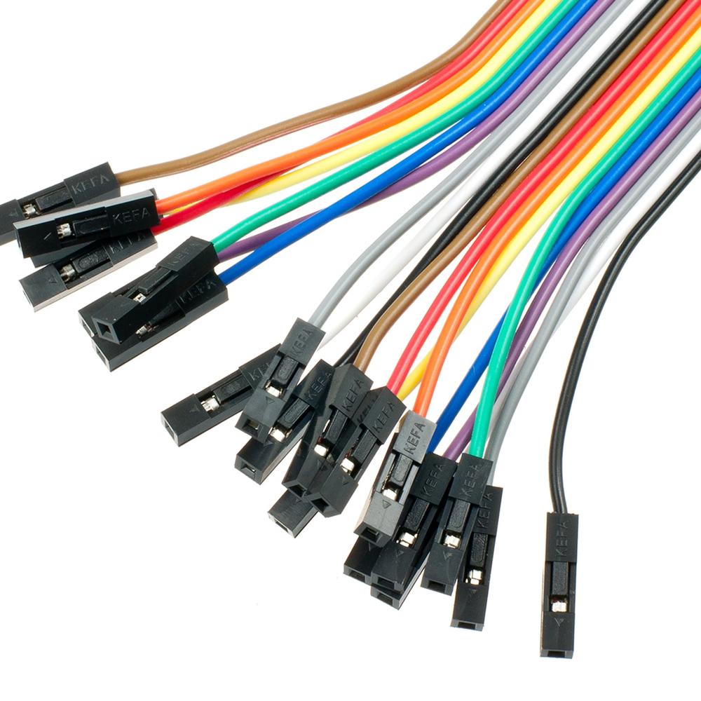 DFRobot Fios de ligação fêmea para fêmea de 9 polegadas para ...