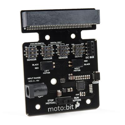 Sparkfun moto:bit - Micro:bit Carrier Board (Qwiic) - Opencircuit