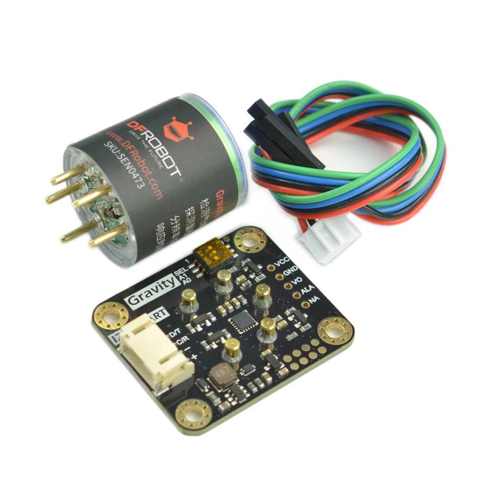 Gravity: Factory Calibrated Electrochemical Hydrogen Sensor (0-1000ppm, I2C&UART) - Opencircuit