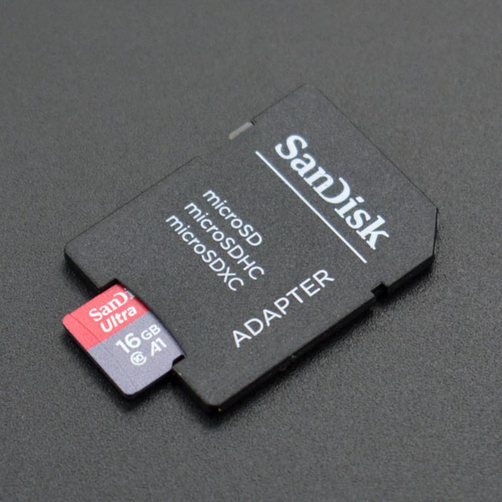 SD/MicroSD Memory Card with Card Reader (16GB Class10 SDHC with Adapter ...