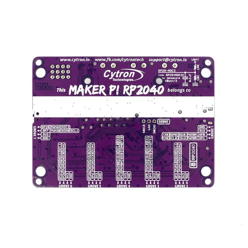 Cytron Maker Pi RP2040: Robotica vereenvoudigen met Raspberry Pi ...