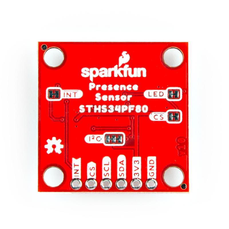 SparkFun Human Presence and Motion Sensor - STHS34PF80 (Qwiic ...