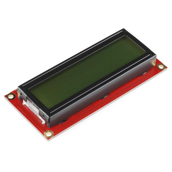 Basic 16x2 Character LCD - Black on Green 3.3V - Opencircuit