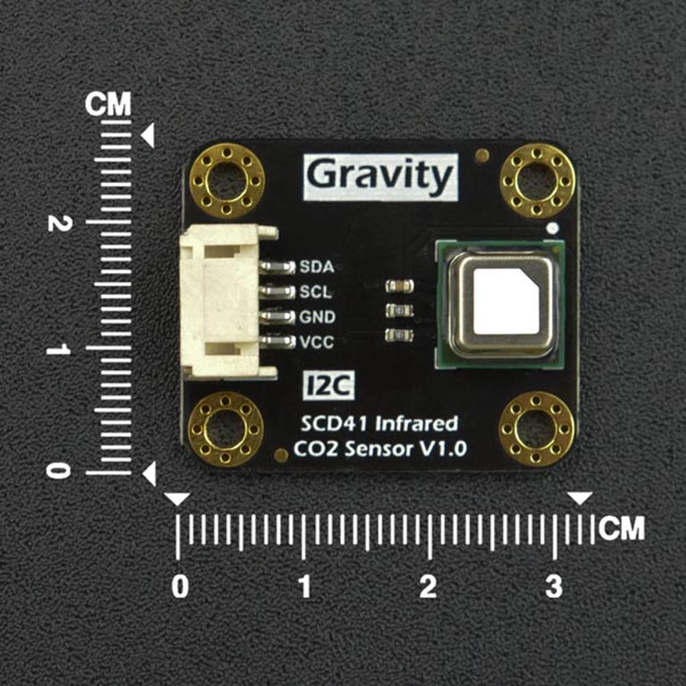 Gravity: I2C SCD41 Infrared Carbon Dioxide / CO2 Sensor (400 - 5000 ppm ...