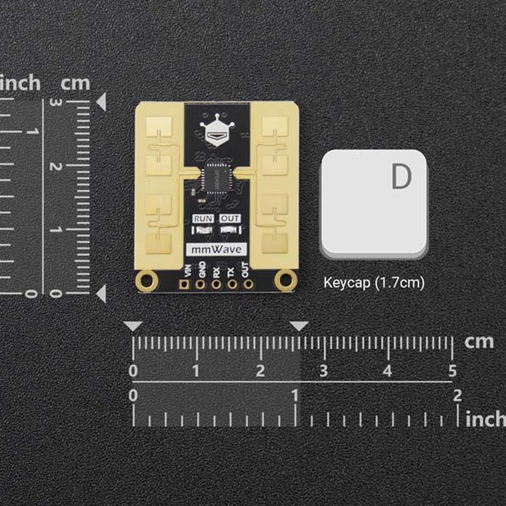 DFRobot MmWave - C4001 24GHz Human Presence Detection Sensor (25 Meters ...