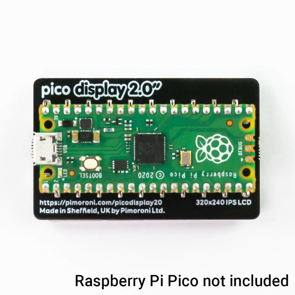 Pico Display Pack 2.0 - PIM580 - Opencircuit